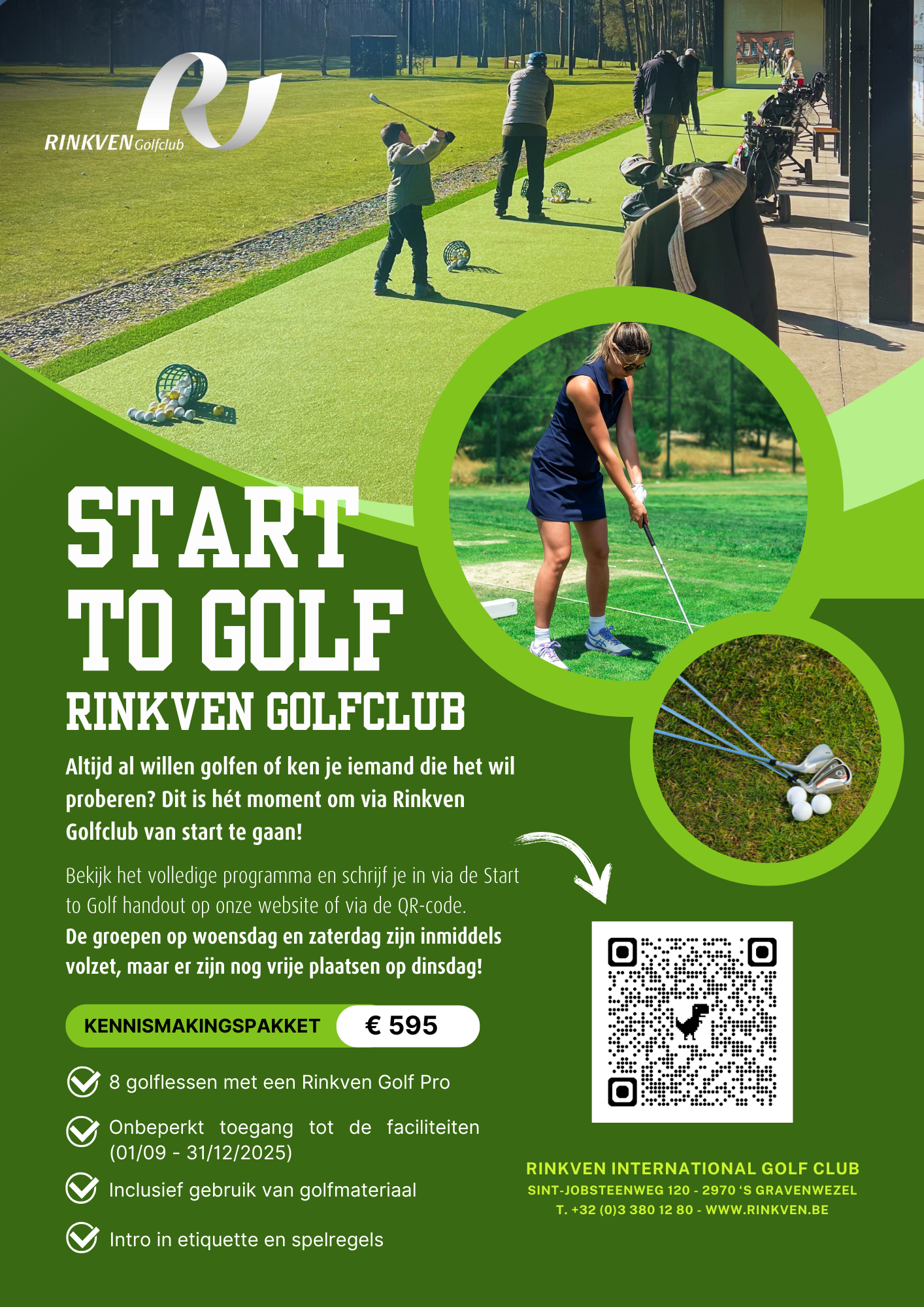 Start to golf - Rinkven Golfclub